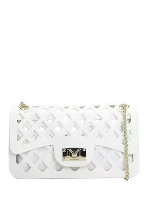 MARC ELLIS Marc Ellis Cut-Out Detail Shoulder Bag White