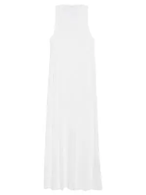 UMIT BENAN Umit Benan Sleeveless Ribbed-Knit Maxi Dress