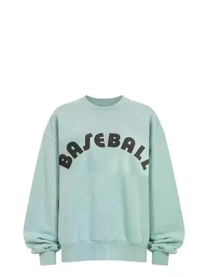 Fear Of God Graphic-print Raglan-sleeve Sweater - Blue
