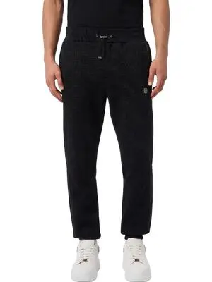 Philipp Plein Textured Jogger Pants - Black