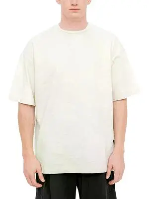 JUUN.J Logo-embroidered Oversized T-shirt - White