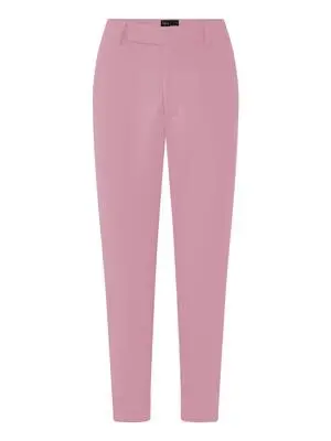 Layo G Cropped Tailored Dress Pants - Pink