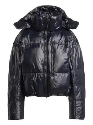 Adidas By Stella McCartney Cropped Puffer Jacket - Black