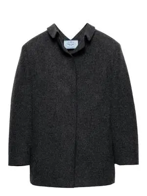 Prada Long-sleeved Jacket - Slate Gray