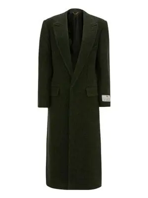 Victoria Beckham Long Sleeved Coat - Black