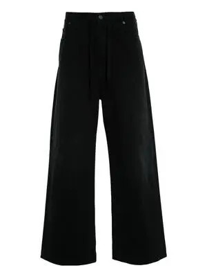 Balenciaga Destroyed Baggy Jeans - Black