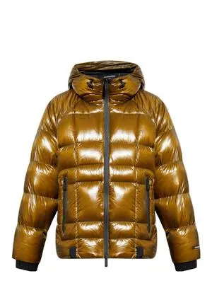 Dsquared2 Hooded Down Jacket - Brown