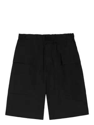 JIL SANDER Poplin Shorts - Black