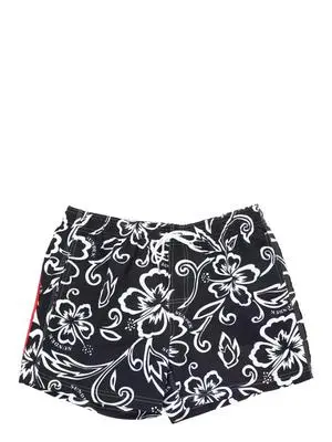 Sundek Floral Print Swim Shorts - Blue