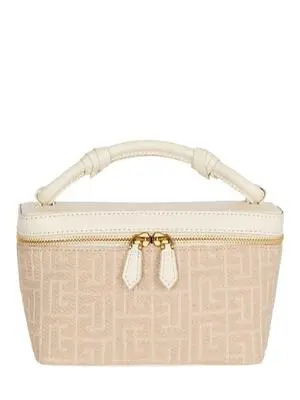 Balmain B Army Vanity Bag - Beige