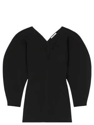 Givenchy Cocoon Sleeve Mini Dress - Black