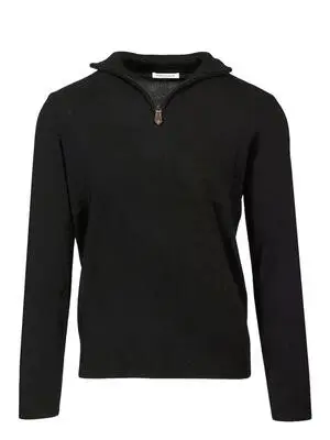 AL DUCA D’AOSTA 1902 Cashmere Zip Sweater - Black