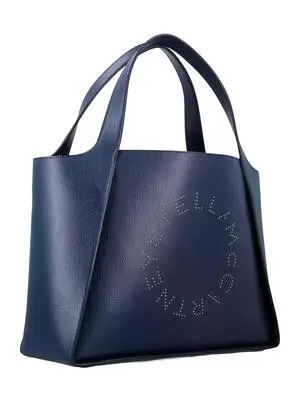 Stella McCartney Logo Tote Bag - Blue