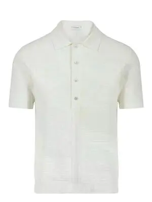 PAOLO PECORA Cotton Polo Shirt - White