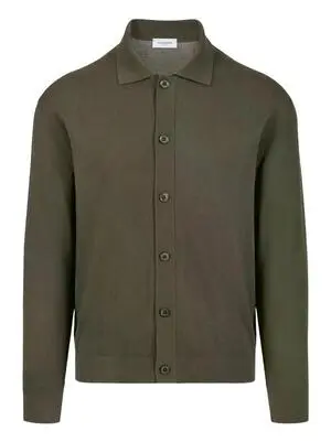PAOLO PECORA Cotton Shirt - Green