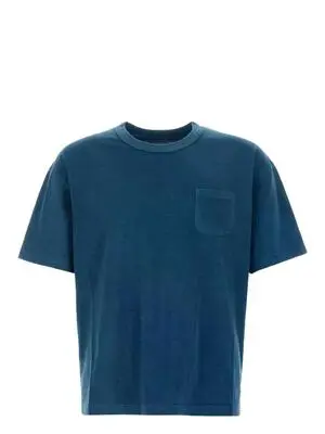 Visvim Patch-detail Pocket T-shirt - Blue