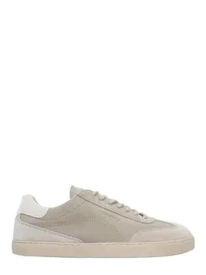 GROUNDS Suede Panelled Groundies Sneakers - Brown