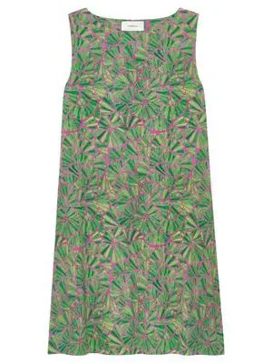 Malìparmi Shell-print Mini Dress - Green