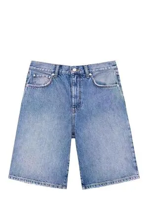 ANINE BING Jasper Denim Shorts - Blue