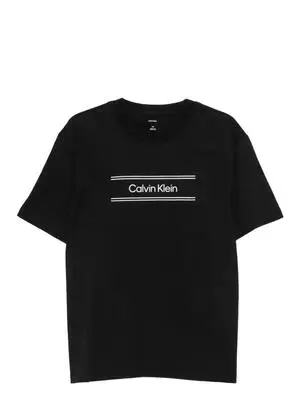 Calvin Klein Logo-print T-shirt - Black