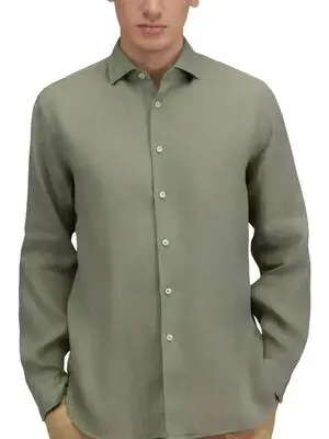 XACUS Linen Shirt - Green