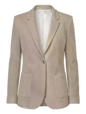 Seventy Single-breasted Patch-pocket Jacket - Neutrals