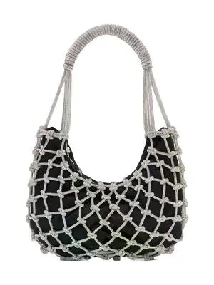 Rosantica Mini Nodi Shoulder Bag - Black