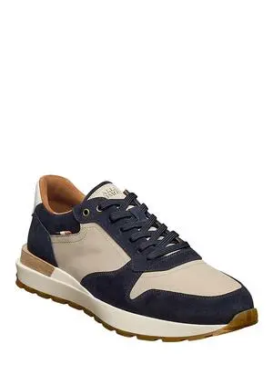 Allen Edmonds Lionel Low Top Leather Sneakers - Navy