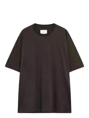 SSSTEIN Crew-neck Short-sleeve T-shirt - Brown