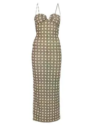 Nanushka Draped Maxi Dress - Neutrals