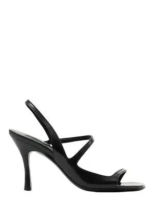 ANINE BING Iva Slingback Sandals - Black