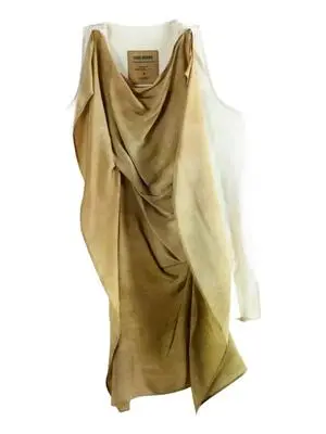 UMA WANG Draped Taylor Top - Brown