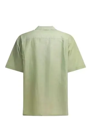 DANTON Logo-patch Short-sleeve Shirt - Green