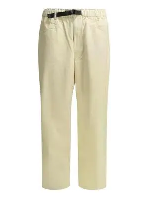 DANTON Belted Elasticated-waist Jeans - Neutrals