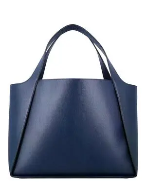 Stella McCartney Logo Tote Bag - Blue