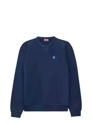 Kenzo Embroidered Tulip Sweatshirt - Blue