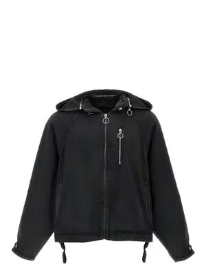 NAMACHEKO Midia Aged-effect Jacket - Black