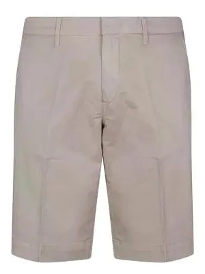 FAY Fay Chino Shorts With Logo Patch