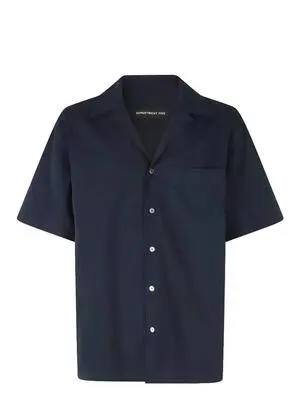 DEPARTMENT 5 Cape Short-sleeve Shirt - Blue