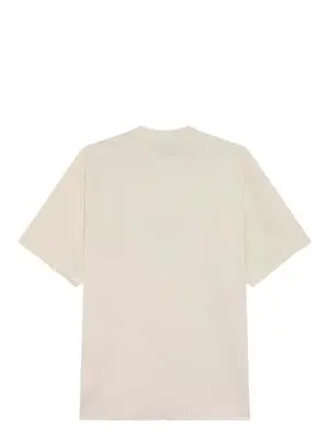 AMISH SUPPLIES Chest-pocket Raw-edge T-shirt - Neutrals