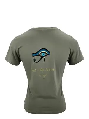 MADISON MAISON Eye Of Horus T-shirt - Brown