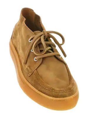 COPENHAGEN  Suede Desert Boots - Brown