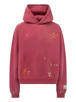 GALLERY DEPT. Paint-splatter Logo Hoodie - Red