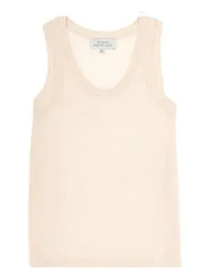 Studio Nicholson Lyocell Tank Top - Ivory