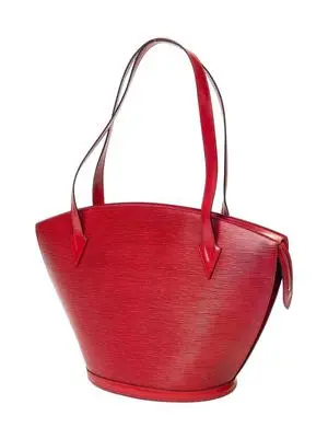 LOUIS VUITTON Saint Jacques Gm Shoulder Bag - Red