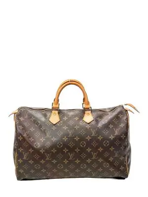 LOUIS VUITTON Speedy Luggage Bag - Brown
