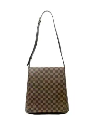 LOUIS VUITTON Damier Ebene Musette Salsa Shoulder Bag - Brown