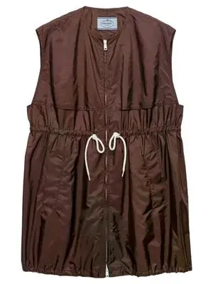 Prada Re-nylon Mini-dress - Brown