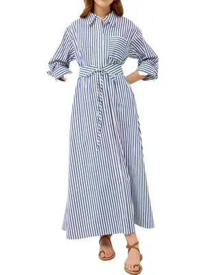 MARIE OLIVER Quindra Maxi Dress - Blue