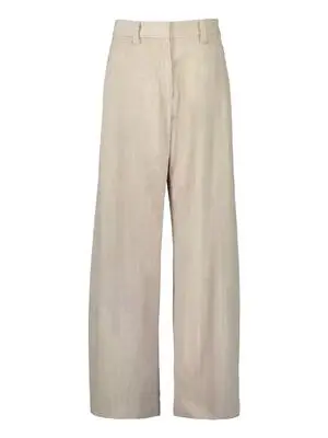 Brunello Cucinelli Beige Corduroy Trousers - Neutrals